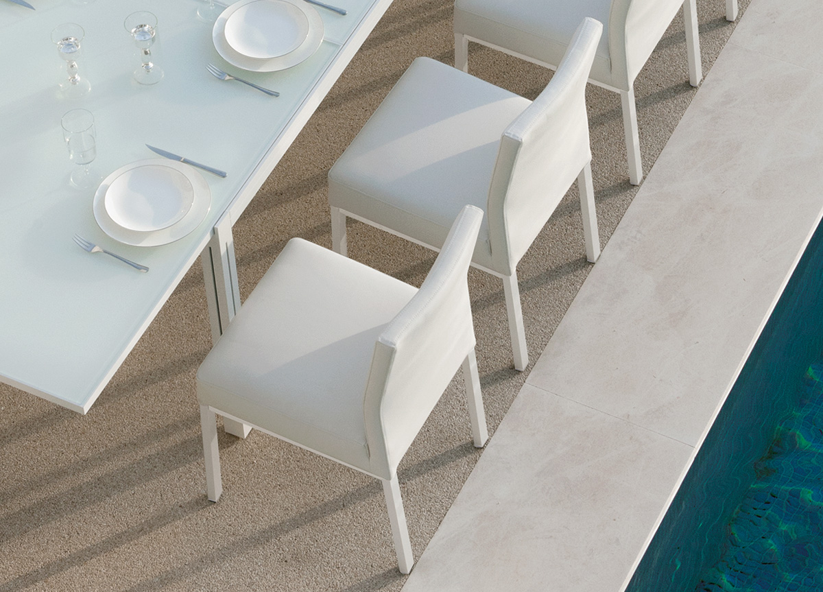 Manutti Liner Garden Dining Chair - Modern Garden Furniture, London