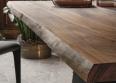Bonaldo Ax Dining Table in American Walnut With Natural Edges - Bonaldo ...
