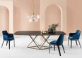 Bontempi Delta Barrel Top Table | Bontempi Dining Tables UK