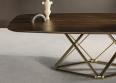 Bontempi Delta Barrel Top Table | Bontempi Dining Tables UK