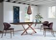 Bontempi Drop Chair with Wood Legs - Bontempi Dining Chairs