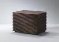 Porada Riga Bedside Cabinet - Porada Furniture At Go Modern