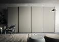 Dafre Split Sliding Door Wardrobe | Contemporary Italian Wardrobes