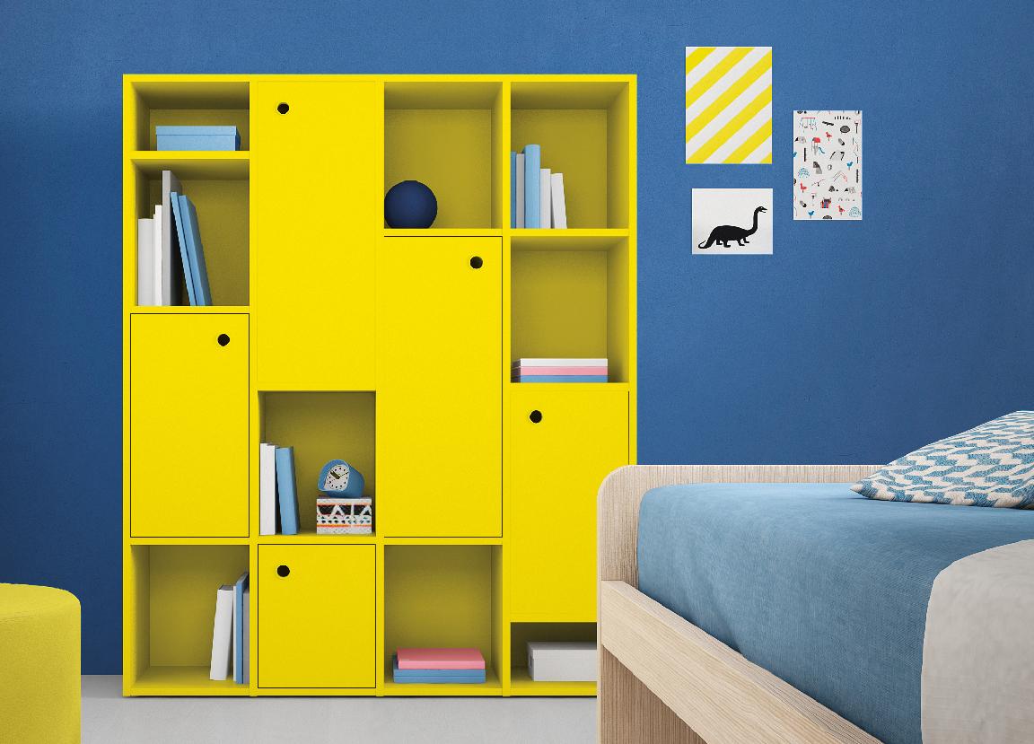 Battistella Nidi Bookcase 02 | Nidi Childrens Furniture At Go Modern London