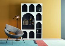 Porada Myria Large Bookcase | Porada Furniture, London