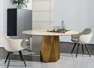 Sovet Italia Deod Round Dining Table | Sovet Italia Dining Tables