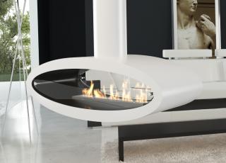 Decoflame Ellipse Bioethanol Ceiling Fire - Decoflame Bioethanol Fires