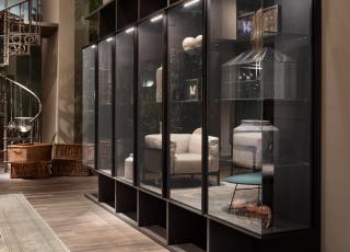 Lema Glance Display Cabinet | Lema Furniture At Go Modern, London