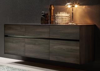 Line Wall Mounted Sideboard - Contemporary Sideboards & Furniture