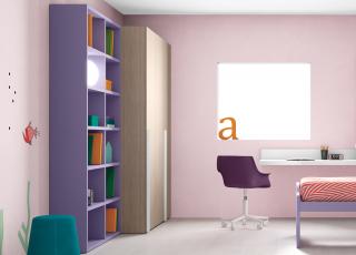 Battistella Nidi Bookcase 08 | Nidi Childrens Furniture London