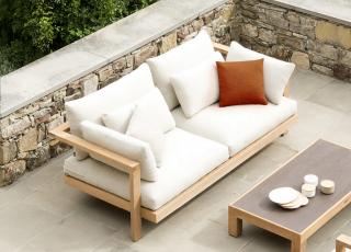 Tribu Pure Garden Sofa | Tribu London Showroom