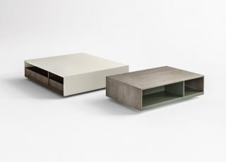 Novamobili Seven Square Coffee Table With Storage - Novamobili ...