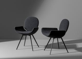 Bonaldo Youpi Dining Chair with Metal Legs | Bonaldo Dining Chairs