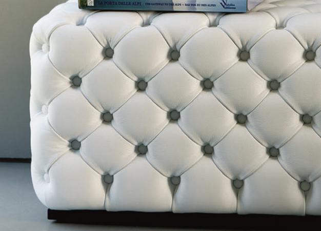 Porada Alcide Round Pouf | Porada Furniture | Porada Ottomans