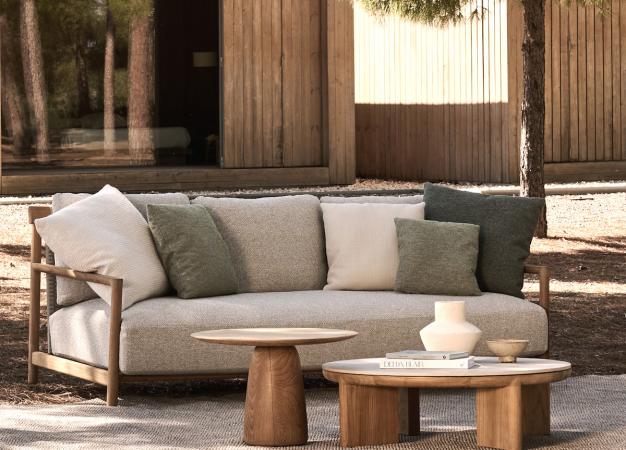 Tribu Amanu Garden Daybed - Tribu Outdoor Furniture At Go Modern