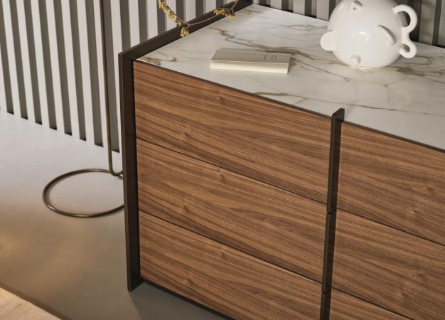 Bonaldo Aureo Bedside Cabinet - Bonaldo at Go Modern, London