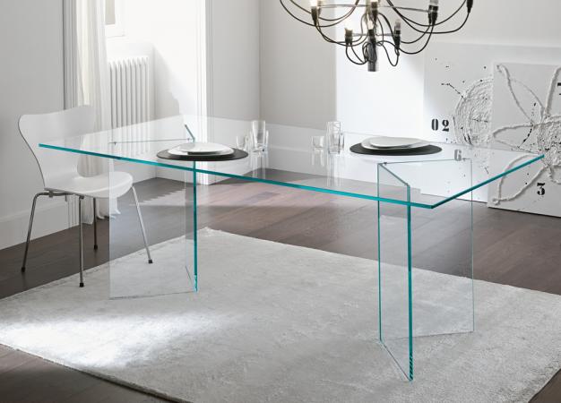 Tonelli Bacco Glass Desk | Glass Desks | Home Office Furniture ...