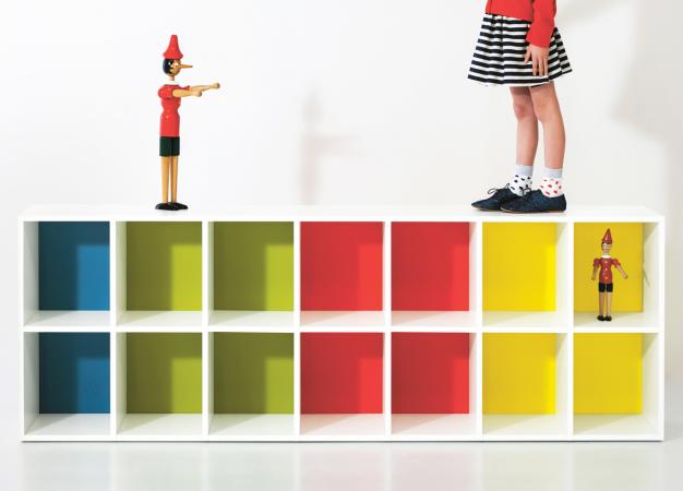 Battistella Nidi Bookcase 08 | Nidi Childrens Furniture London