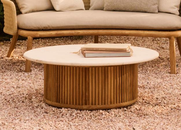 Tribu Otto Round Garden Dining Table | Tribu Garden Furniture