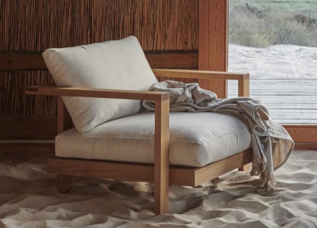 Tribu Pure Large Corner Garden Sofa | Tribu London Showroom