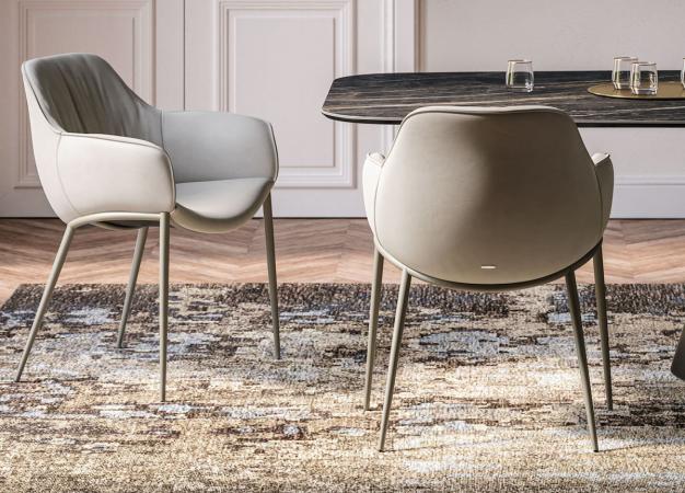 Cattelan Scarlett Turn Chair | Cattelan Italia Dining Chairs UK