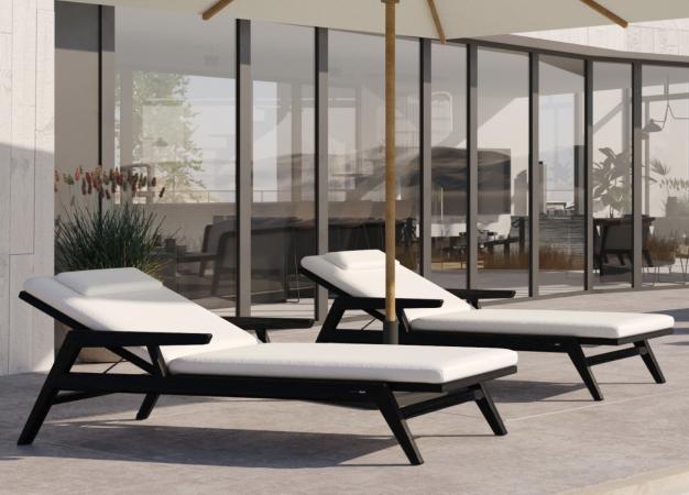 Contemporary Sun Loungers | Modern Garden Furniture London