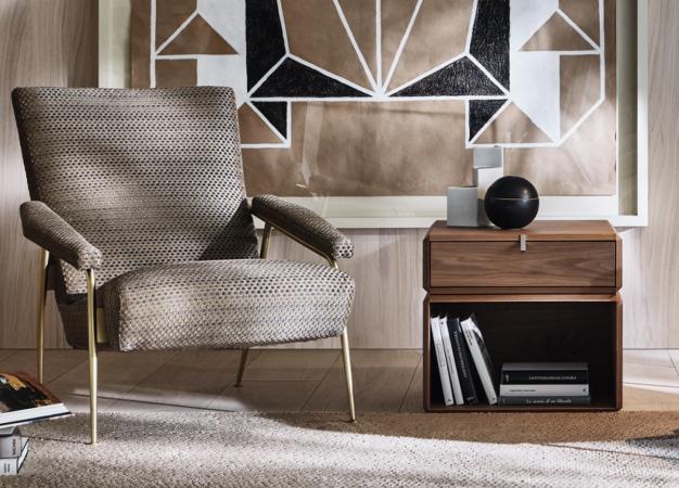 Molteni & C Teorema Bedside Table by Ron Gilad | Molteni at Go Modern